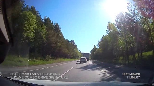 На машине из Башкирии в Новосибирск . День первый ч.4 Едем дальше