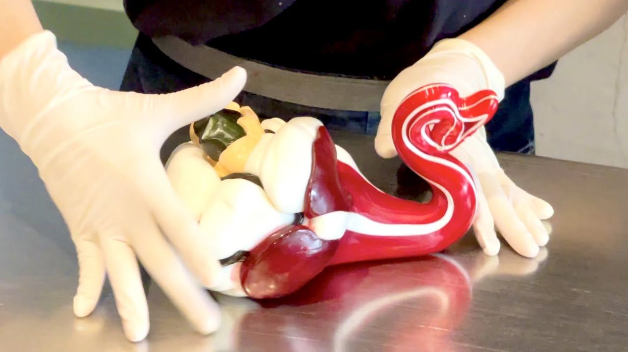 Отличная командная работа! Блестяще быстрая работа мастеров Амезайку! Японская уличная еда