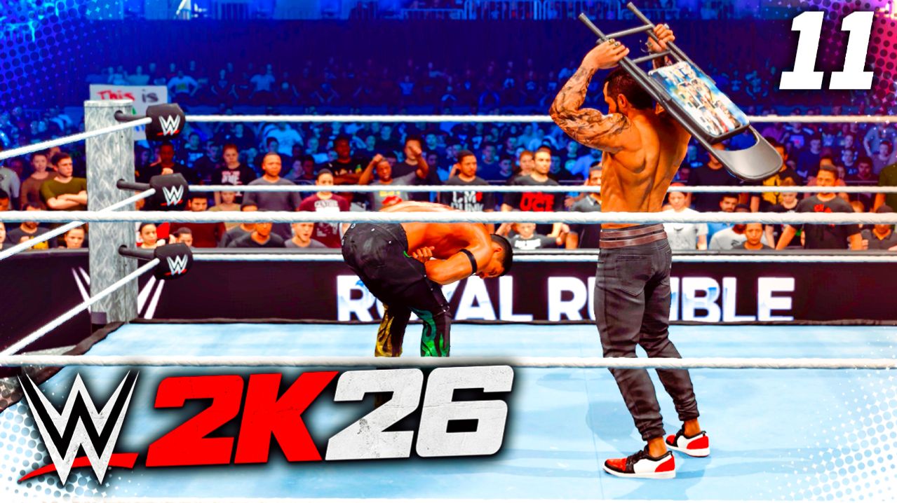 WWE 2K26 ПРОХОЖДЕНИЕ MyRISE #11 - МЕСТЬ ПОДАЕТСЯ ХОЛОДНОЙ!