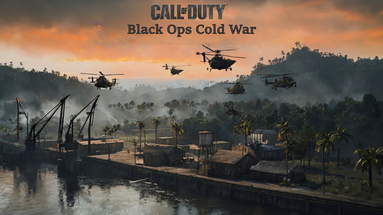 Call of Duty Black Ops Cold War №2 Формат "Игросериал" 4k 60к/с - Вьетнам.