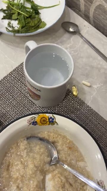 Позавтракал немного