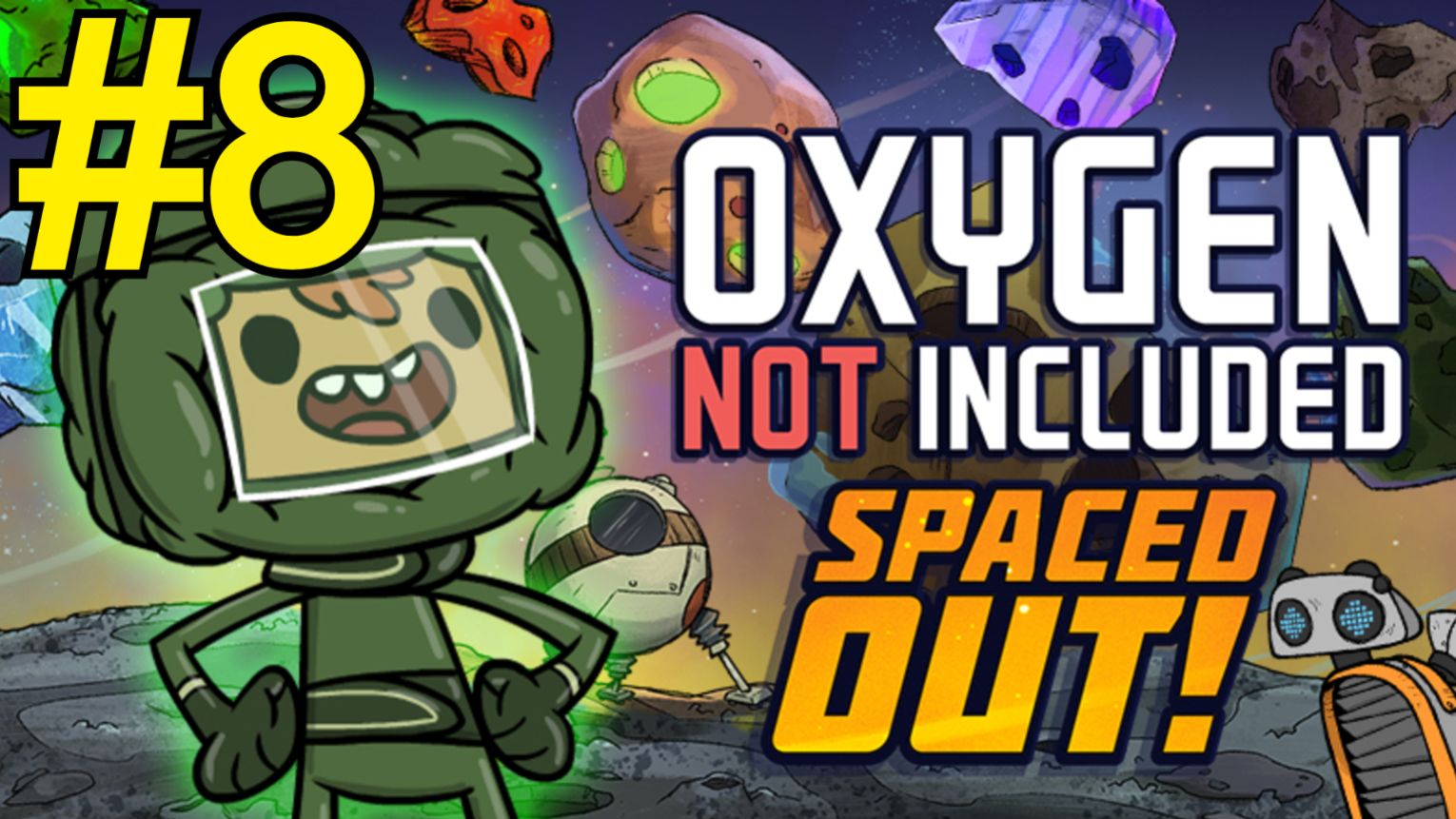 Oxygen Not Included Spaced Out Прохождение(2026) ч8 Костюмы