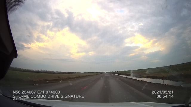 На машине из Башкирии в Новосибирск . День второй ч.1 Аббатское - Крутинка