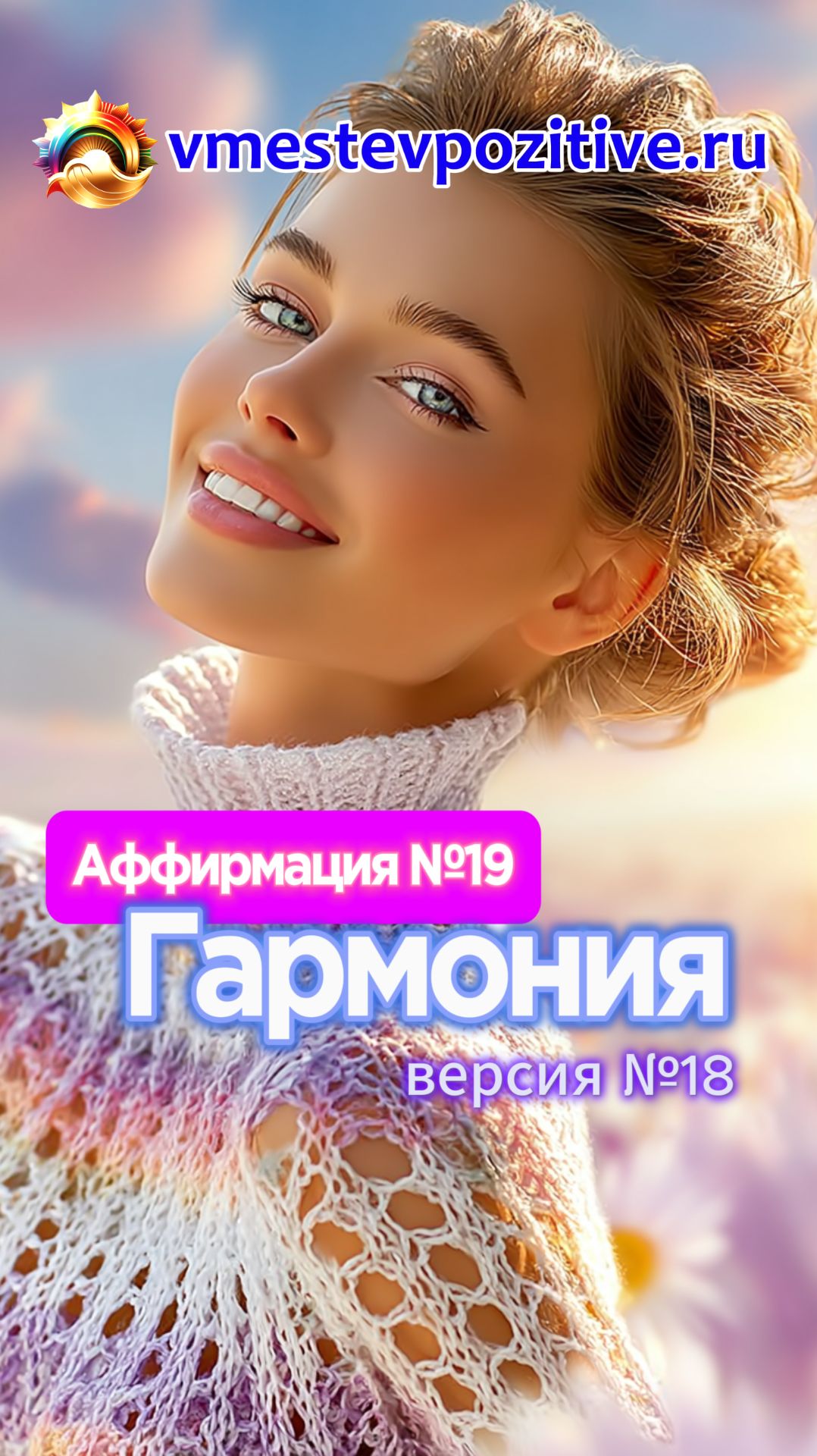 Affirmation. Female. №19. Гармония (v18)