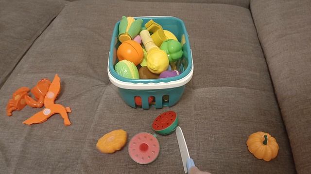 изучаем фрукты, овощи и моллюсков