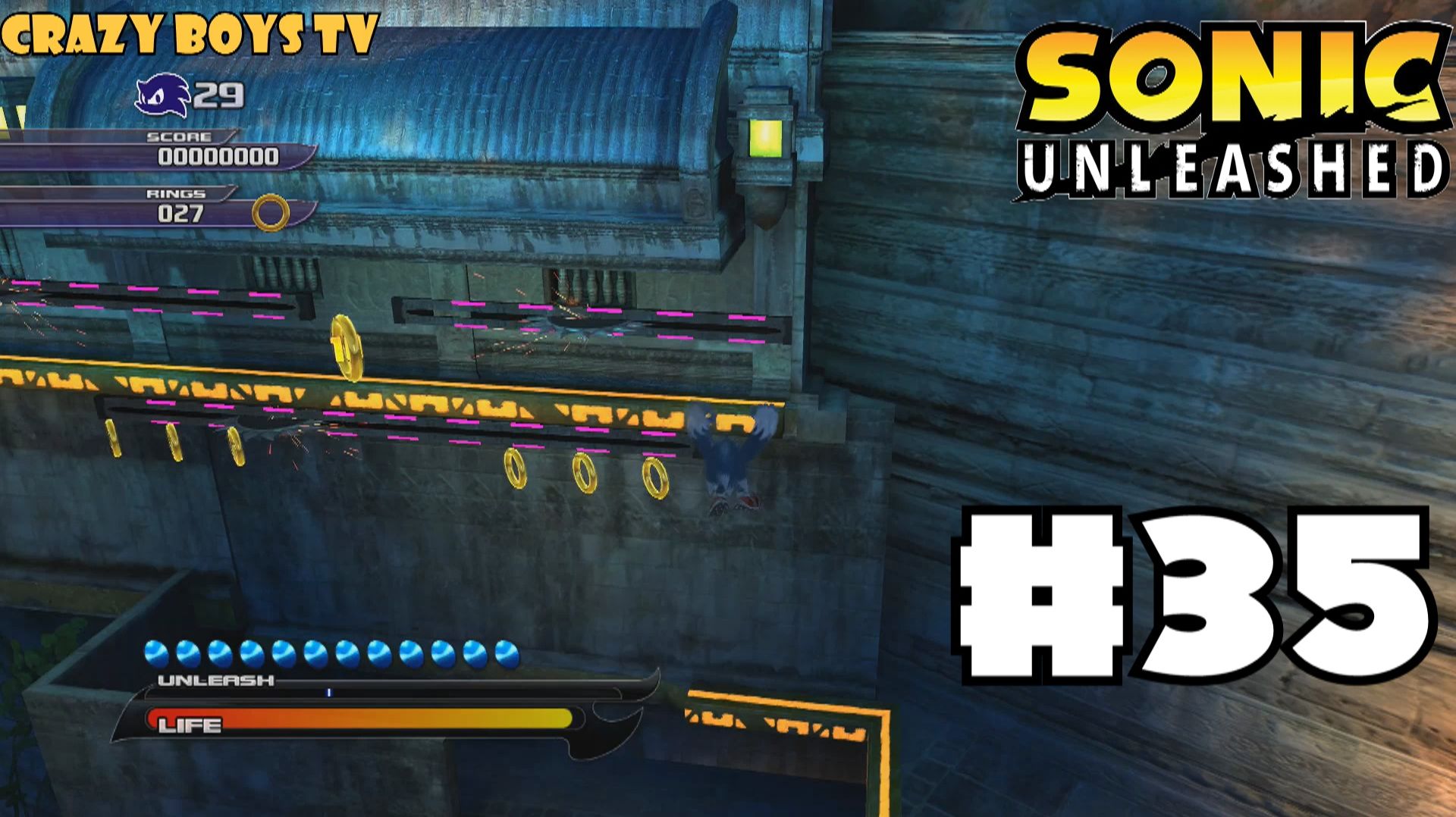 Sonic Unleashed #35 (Последние уровни DLC)