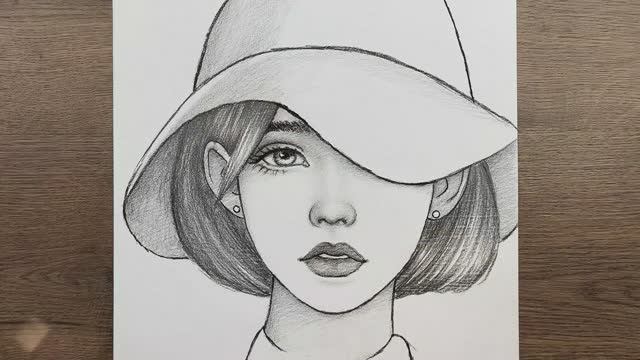 Как нарисовать красивое лицо девушки — пошаговые уроки рисования карандашом