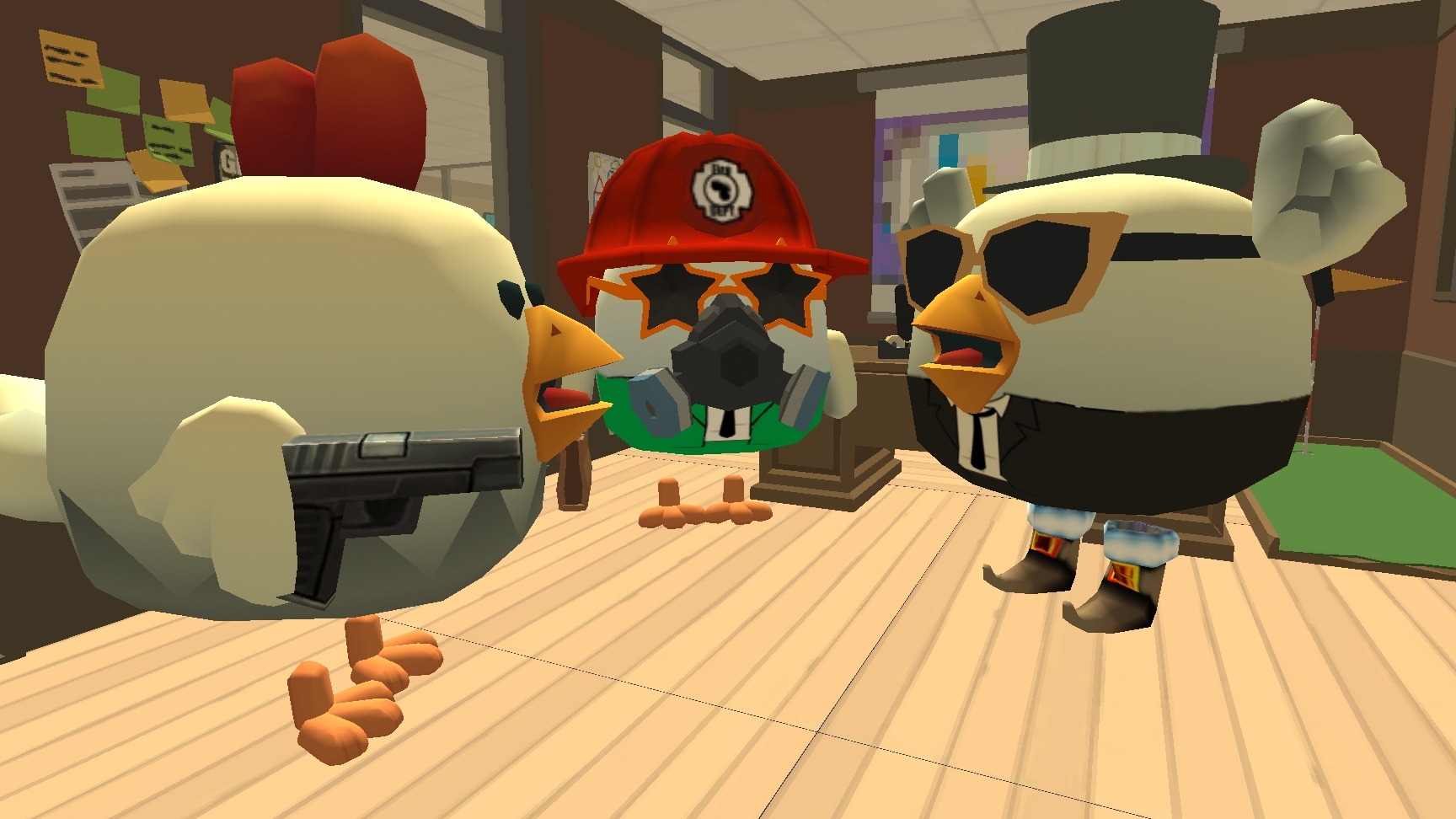 Сериал "Опасный мир Чикен-Сити" 4 Серия "Выбор"