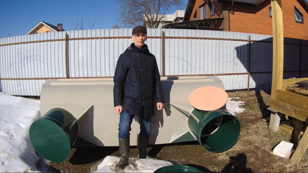 Автономная канализация. Обзор участка и оборудования. Часть 1