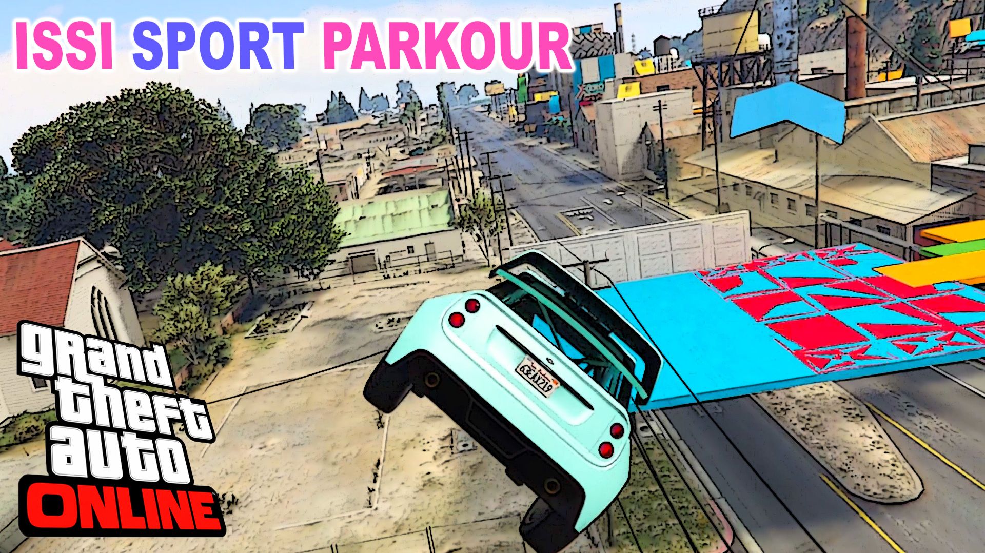 Пройти легко, но не всё, паркур в GTA V OnLine