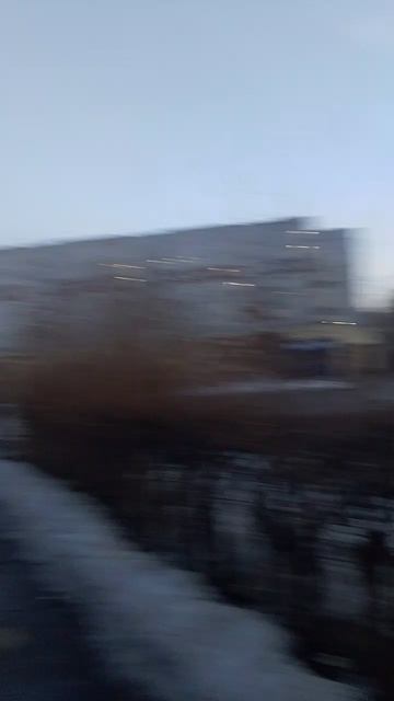 Закат города Омска