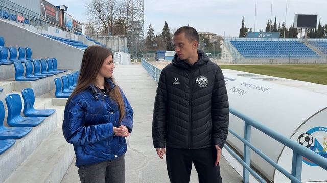 Новичок команды защитник Алексей Гречкин - первое интервью пресс-службе ФК «Севастополь»