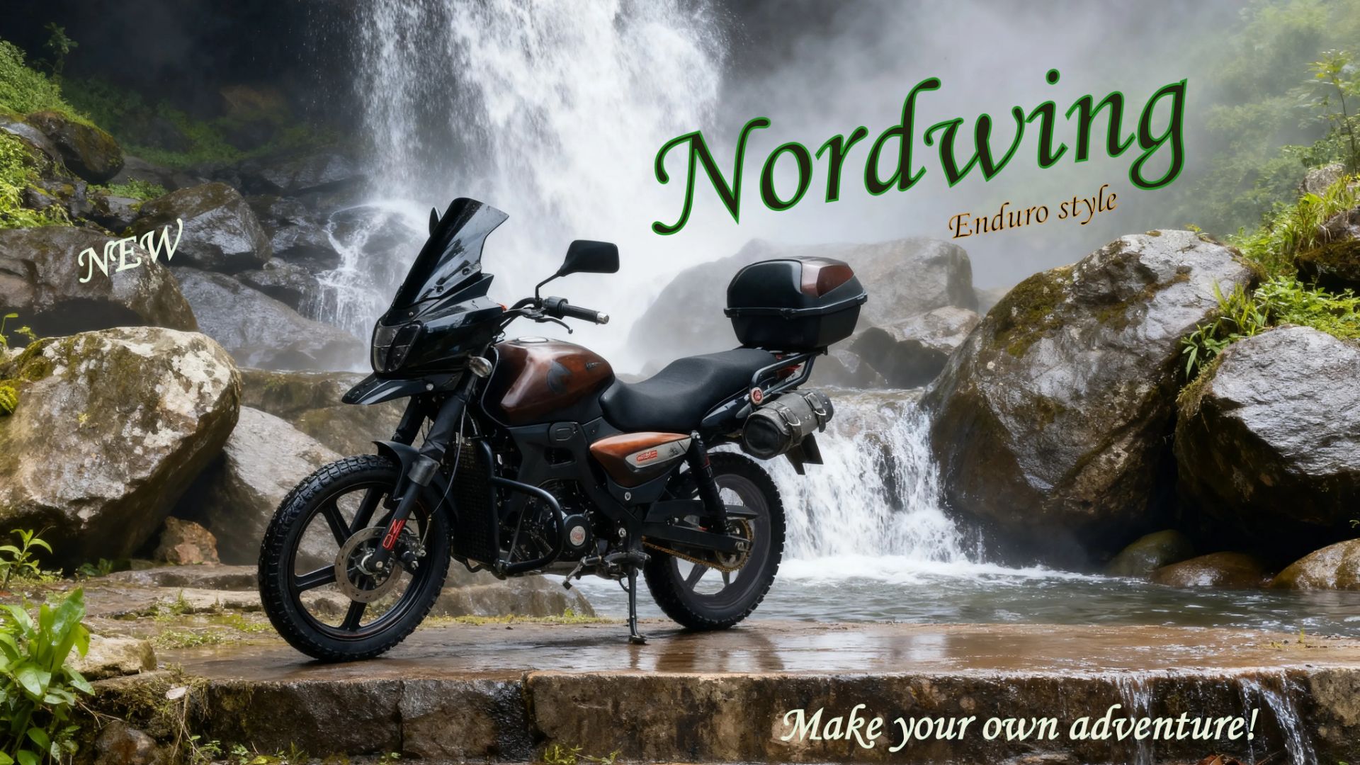 Мопед Nordwing в стиле турэндуро!