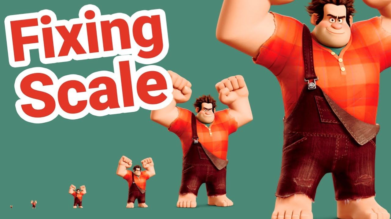 Как исправить масштаб в ZBrush