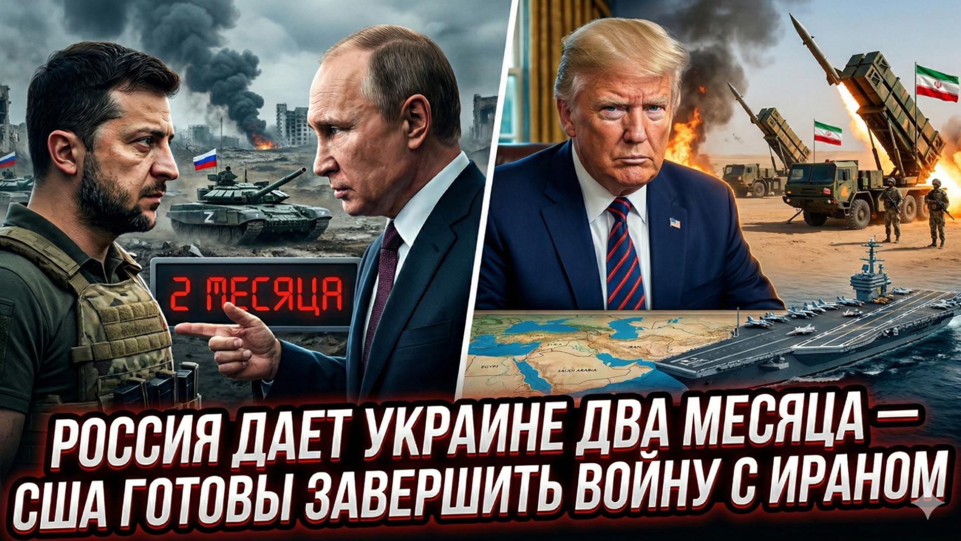 😱Себастиан Сас | ШОК: Россия назвала крайний срок для Украины, а США тайно согласовали мир с Ираном