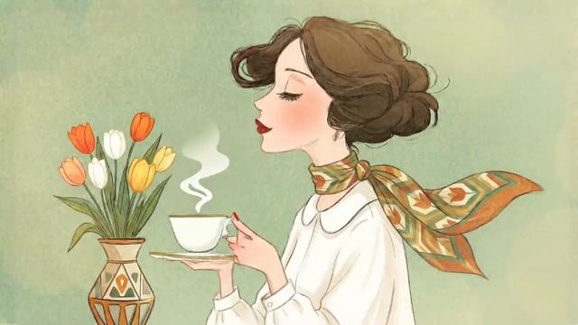 Радость пребывания в настоящем моменте | Теплый винтажный джаз для внутреннего покоя и расслабления