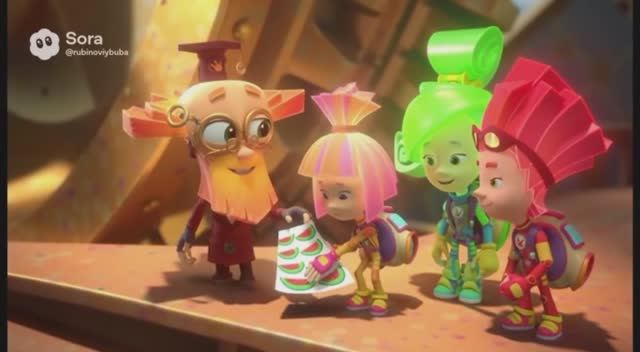 Фиксики большой секрет нейросеть