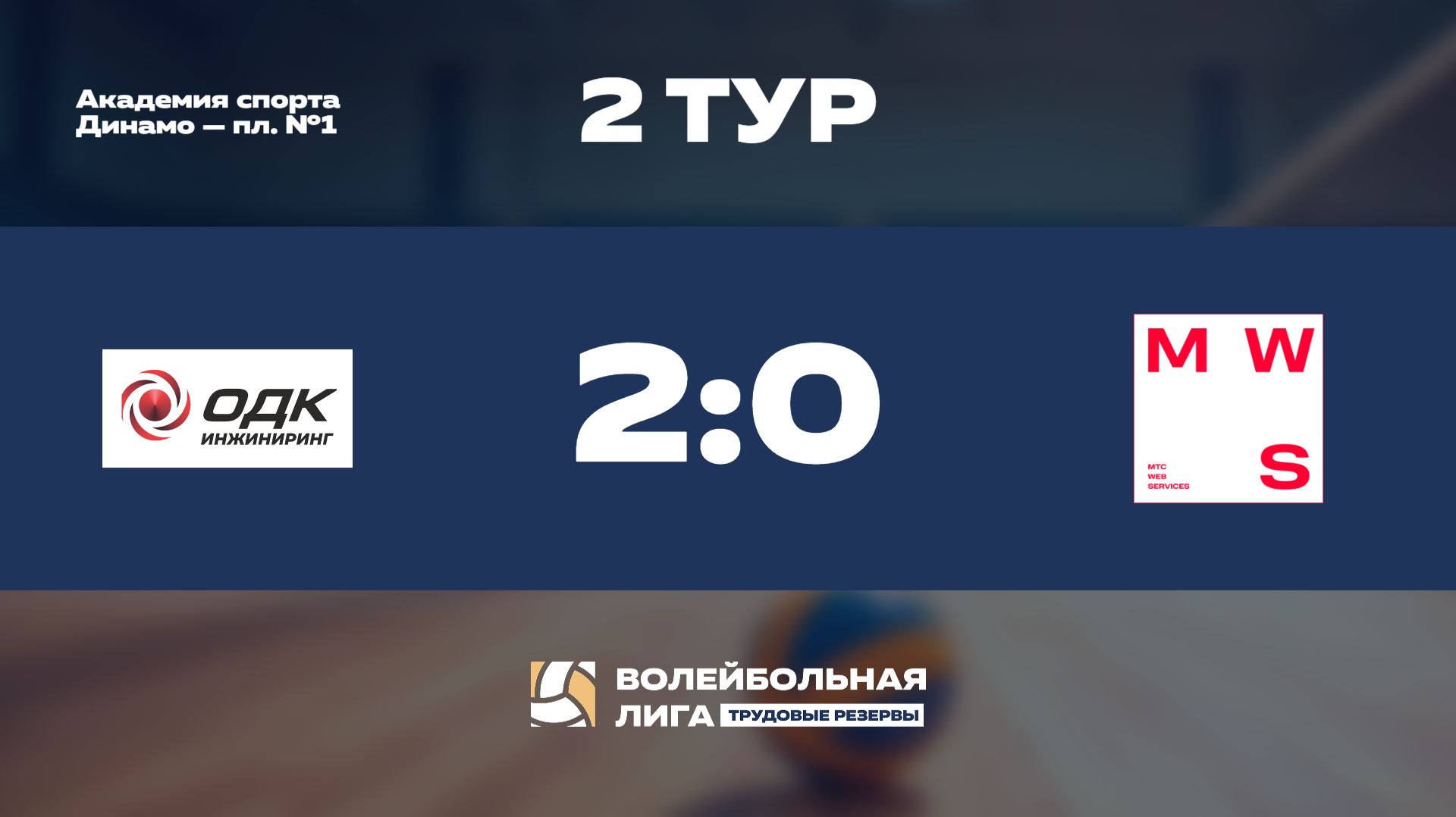 Обзор | 2 тур | ОДК Инжиниринг - MTS WEB SERVICES