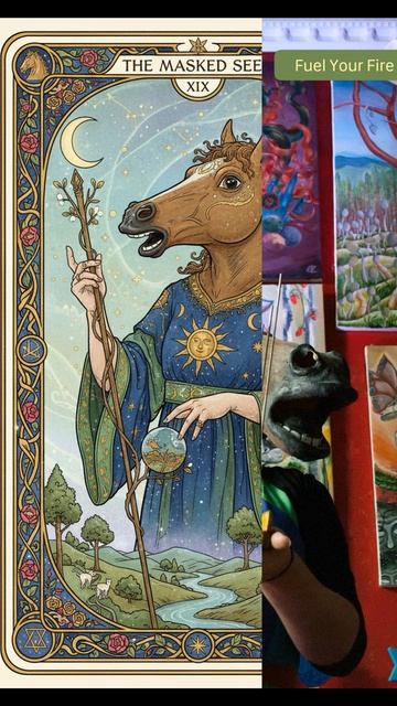 Карта дня "Маска провидца".