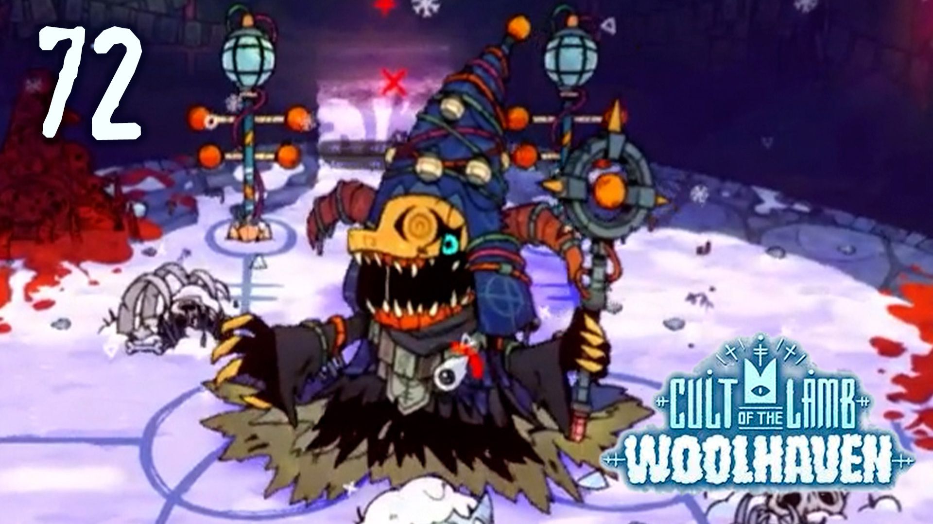 Тоас и артефакт кинжал в деле - Cult of the Lamb: Woolhaven - 72