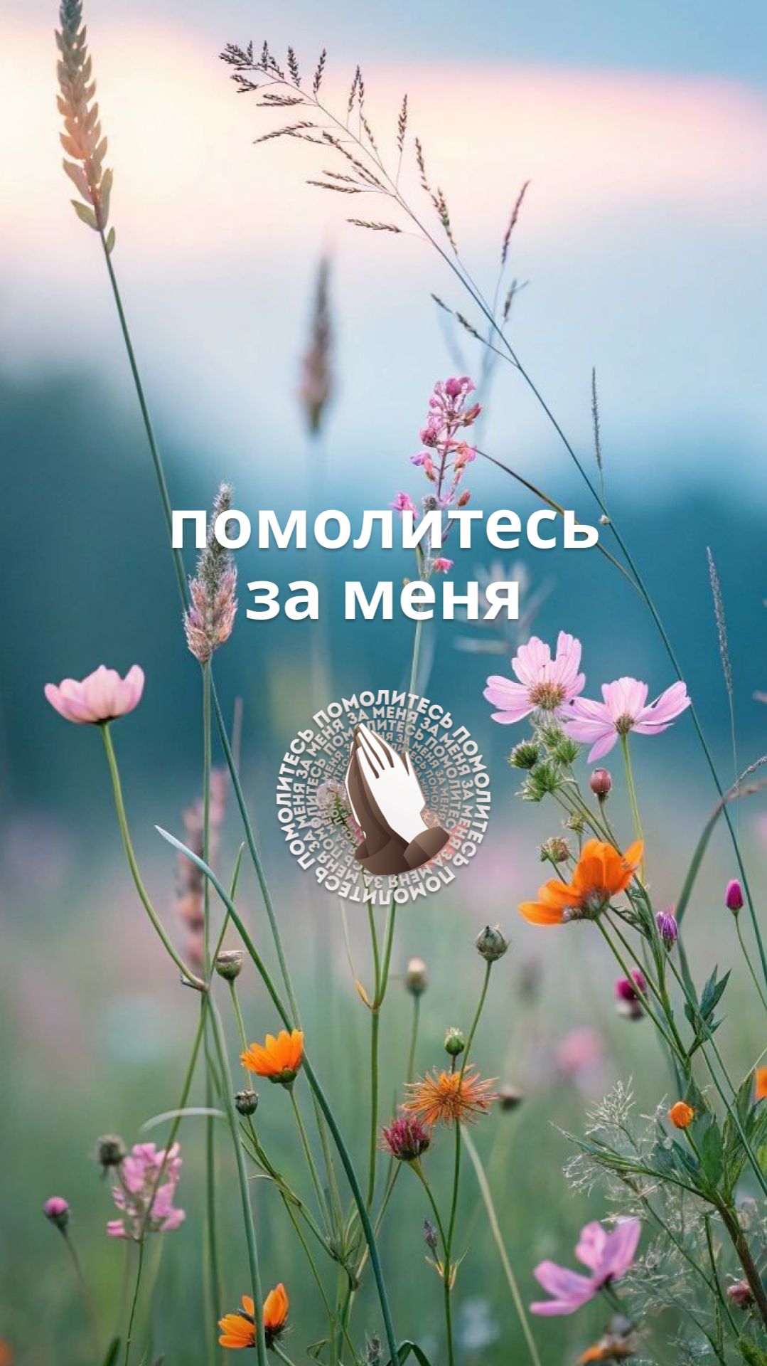 Помолитесь за меня!