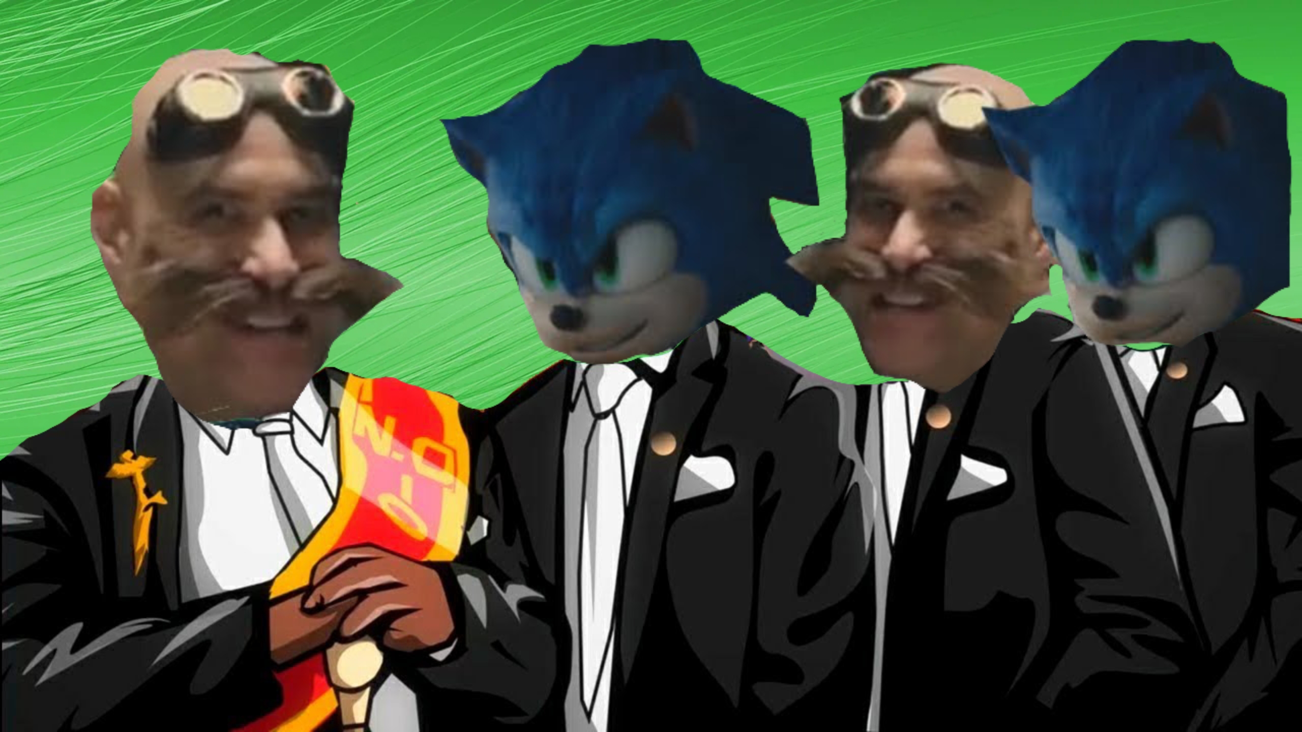 Sonic 2 & He stole a van!!!! - Coffin Dance (Cover)