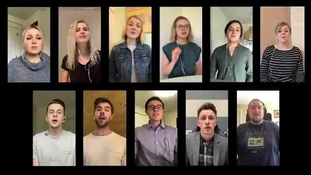 Иисус мой - (Виртуальная вокальная группа церкви СЛОВО БЛАГОДАТИ)