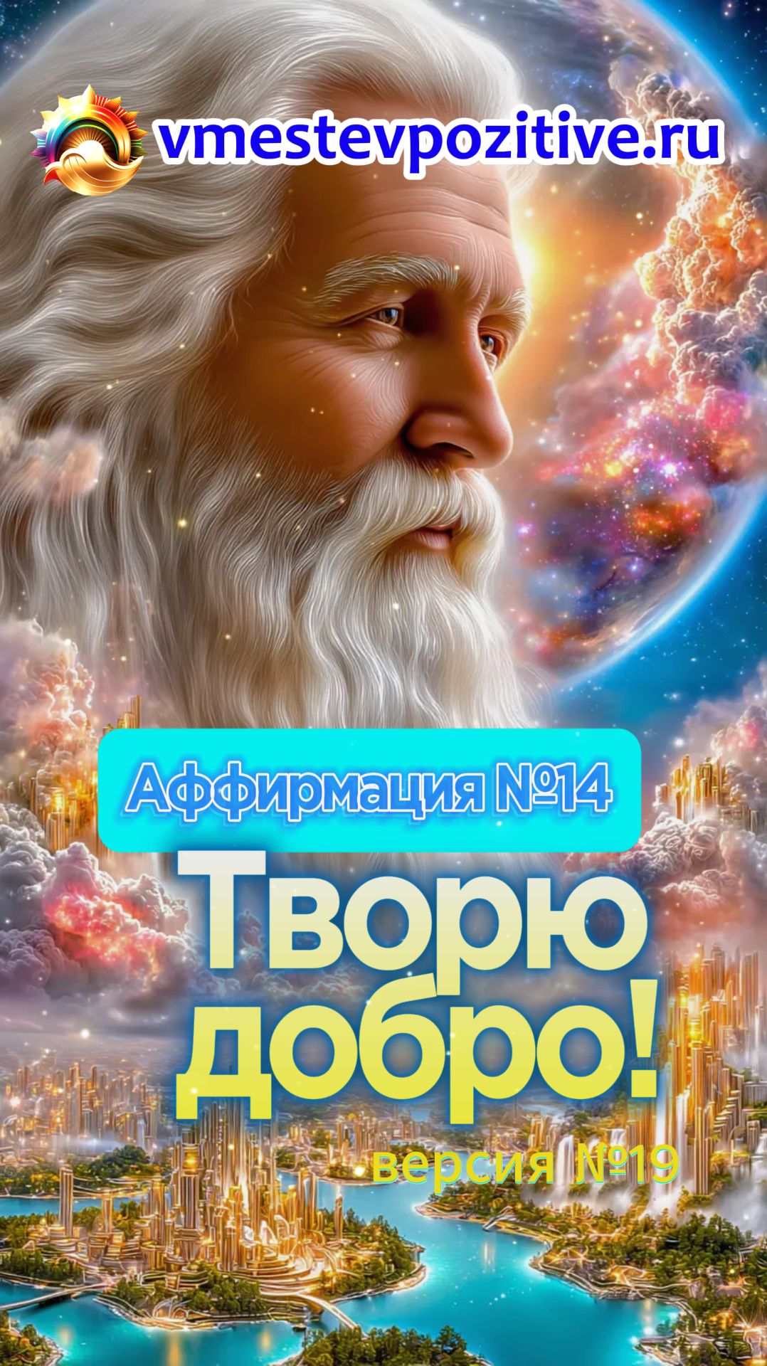 Affirmation. Male. №14. Творю добро! (v19)
