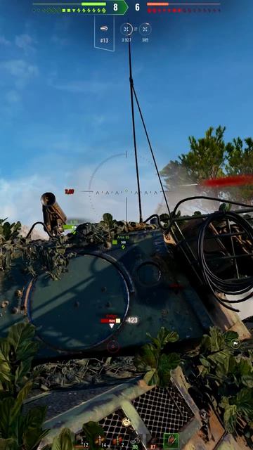 E 50 M - 5 Фрагов 7.6K DMG • #wot #E50M #миртанков