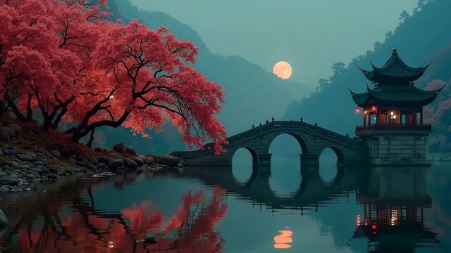 Древние китайские даосские мелодии флейты. Расслабляющая китайская музыка для йоги, медитации