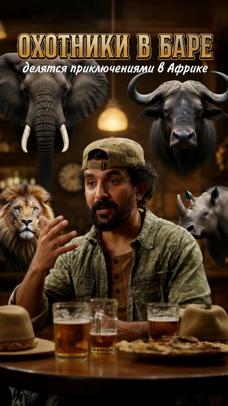 Охотники в баре