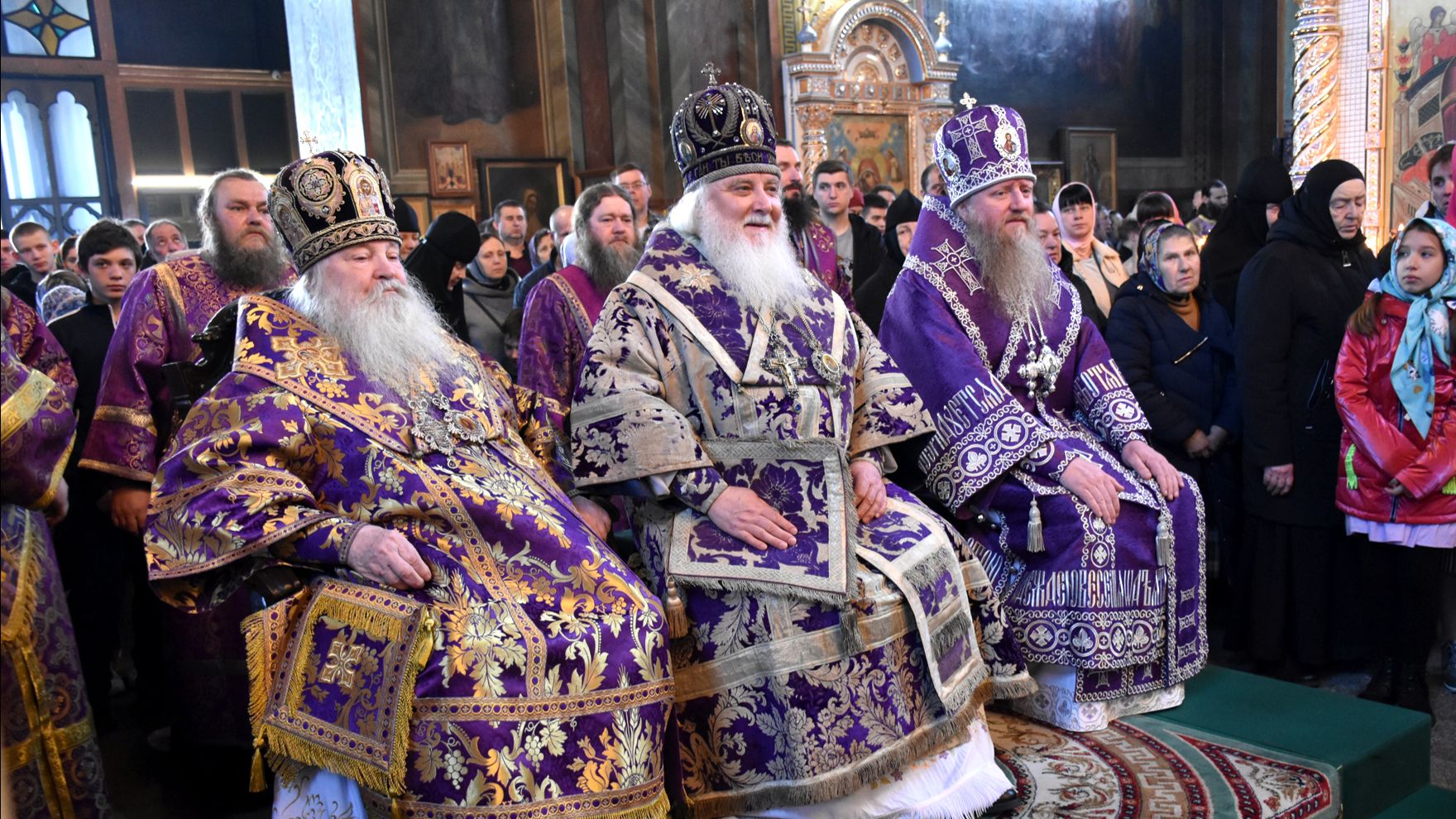 Божественная Литургия от 31.03.2024 г, в соборе Сретения Владимирской иконы Божией Матери