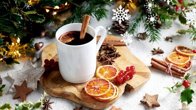 Новогоднее чаепитие в зимнем лесу. ❄️🌲❄️