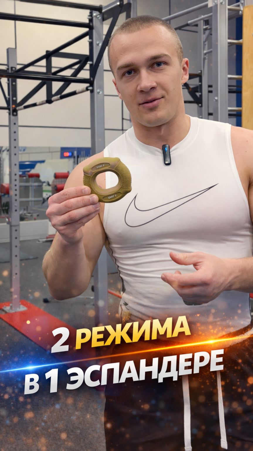 Умный «бублик» для силы хвата |  Один эспандер — две нагрузки