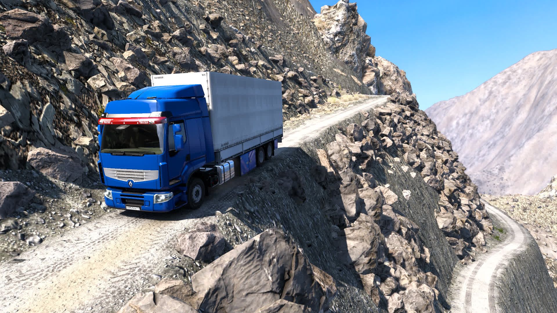 601 / ЕTS2 1.58 / Renault Premium / Пакистан дальнобой / Смертельная дорога.