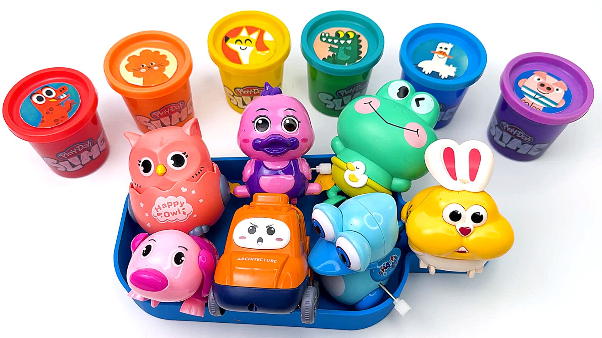 Мультики для детей. Разноцветные слаймы. Звуки АСМР для детей. Игрушки развивающие. Волшебство