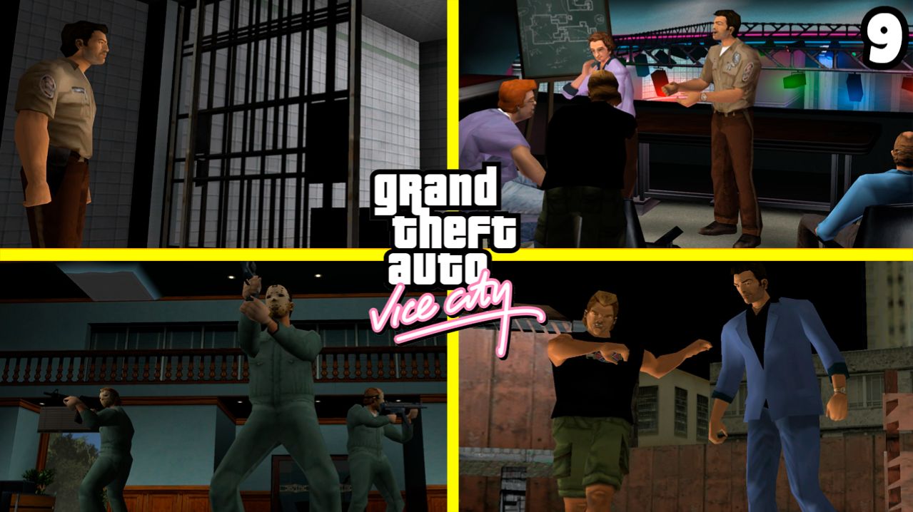 Прохождение GTA Vice-City. Ограбление банка. Серия 9