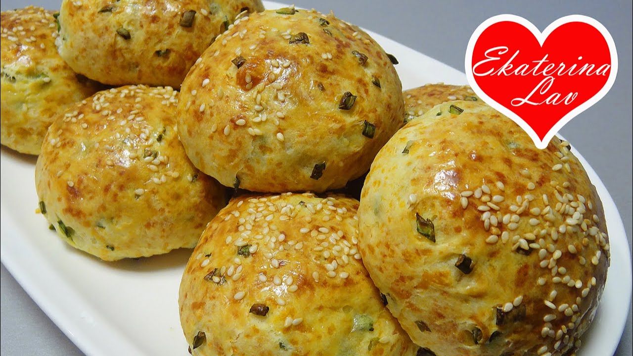 Нежные сырные БУЛОЧКИ за 30 минут вместе с выпечкой! Без дрожжей и яиц! Пышные как дрожжевые! Вкусно