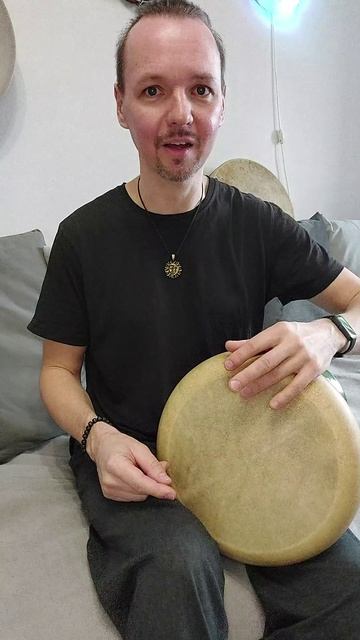 Клики и сплит в левой руке на керамической дарбуке