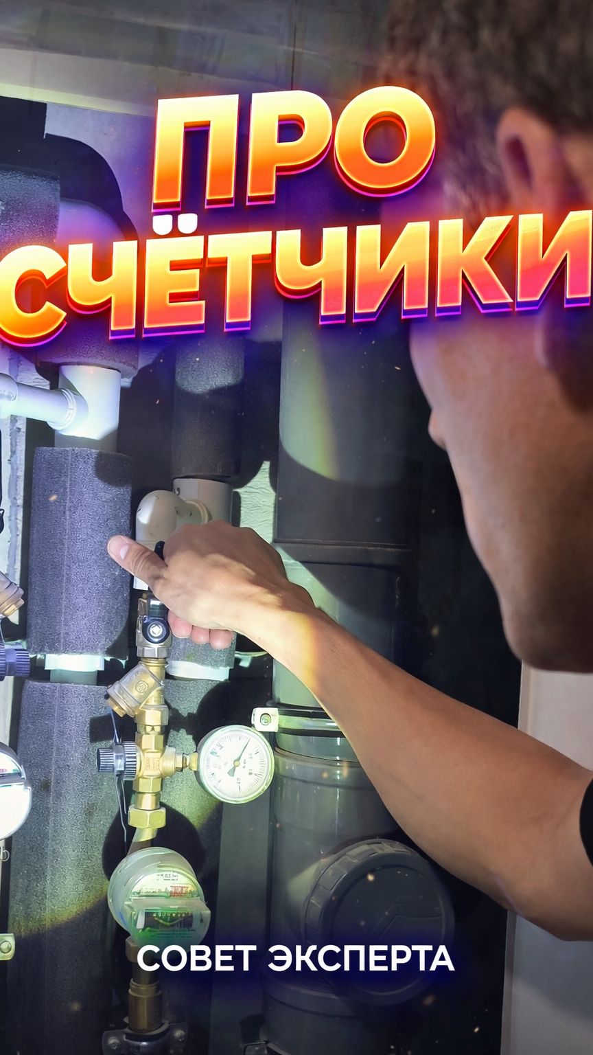 В ходе приёмки мы очень часто осматриваем не только квартиру и качество отделки, но ещё и счётчики