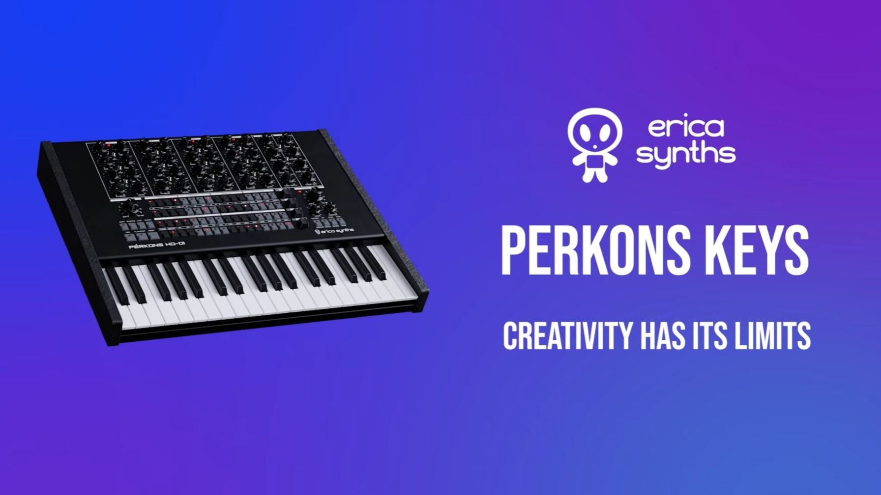 Erica Synths Pērkons Keys: It Just Makes Sense