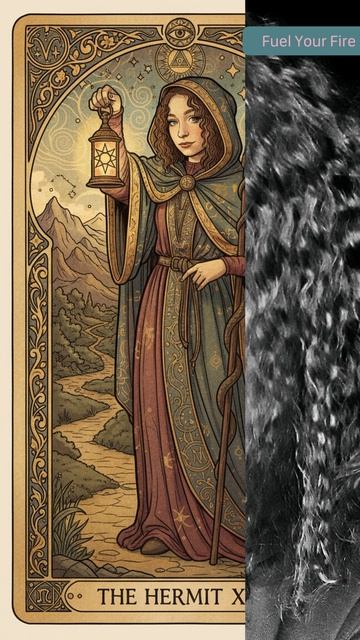 Карта дня "Отшельник" .