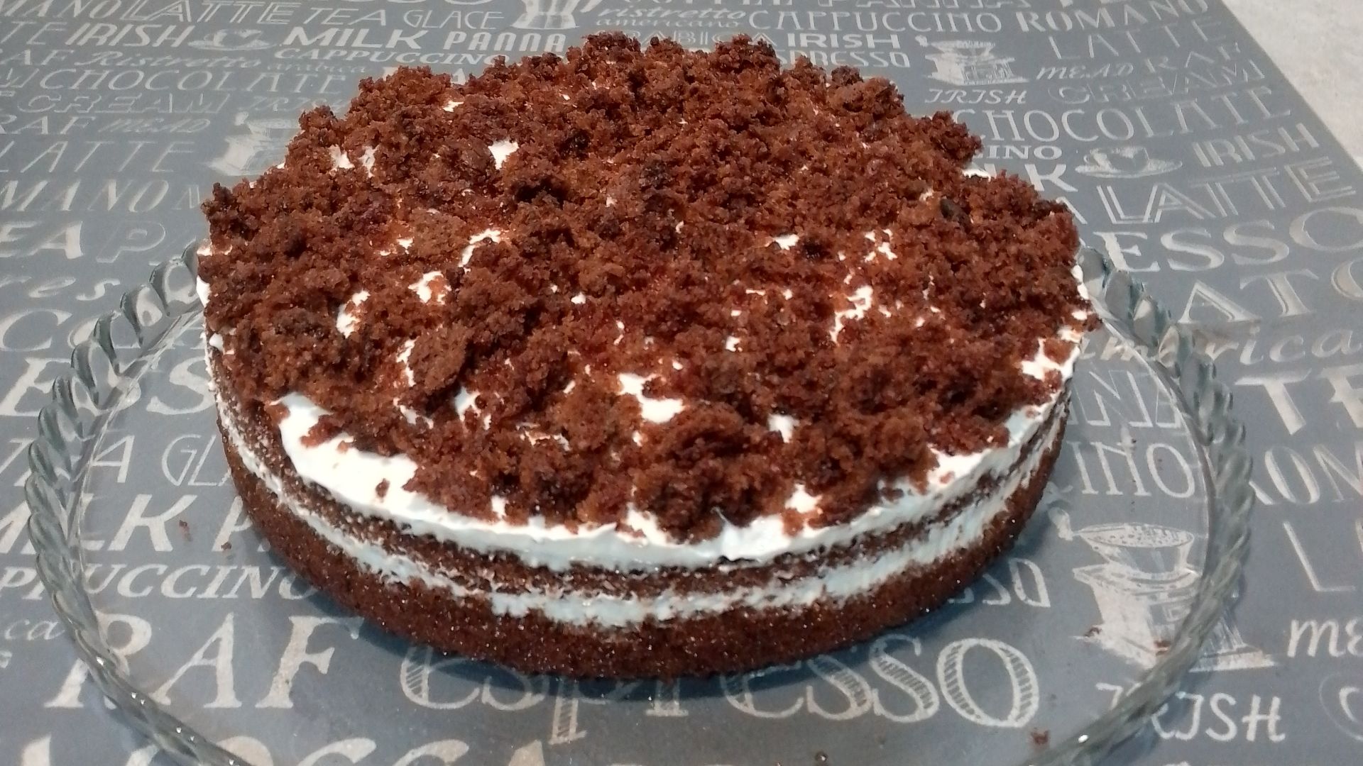 Торт. Три стакана