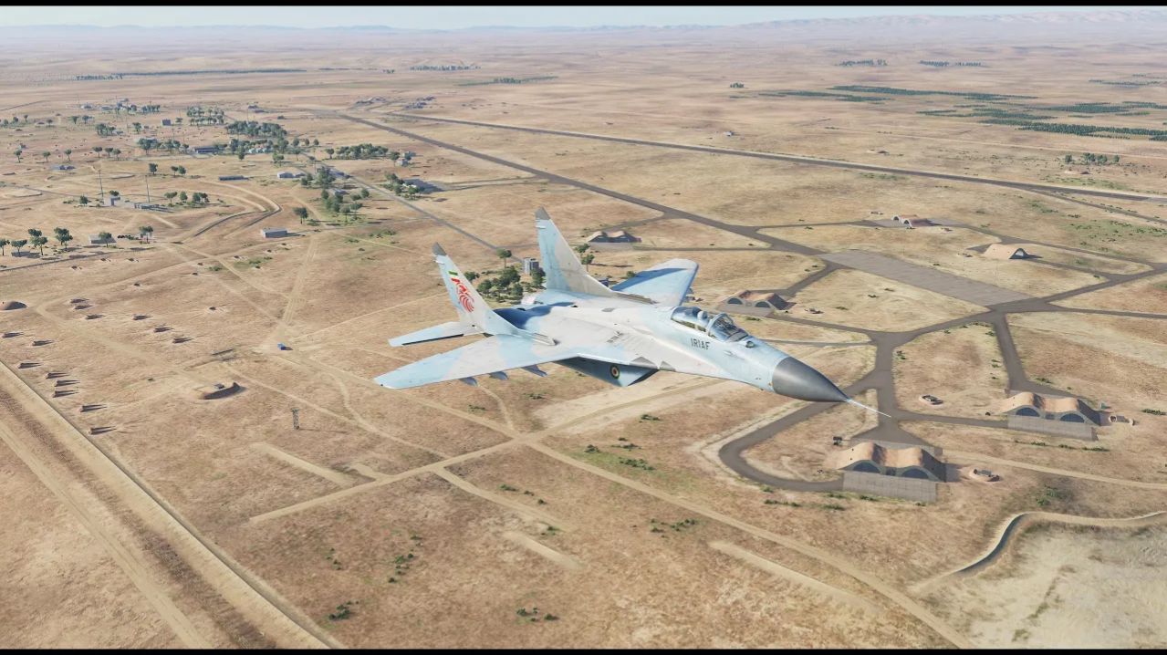 DCS: Syria Map - New airfields and improvement of military bases