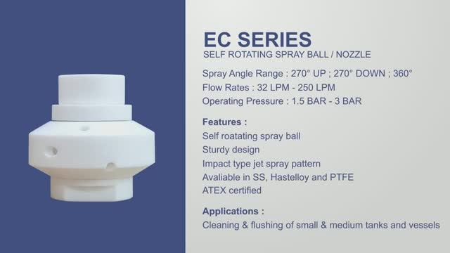 Моющая головка серии EC
