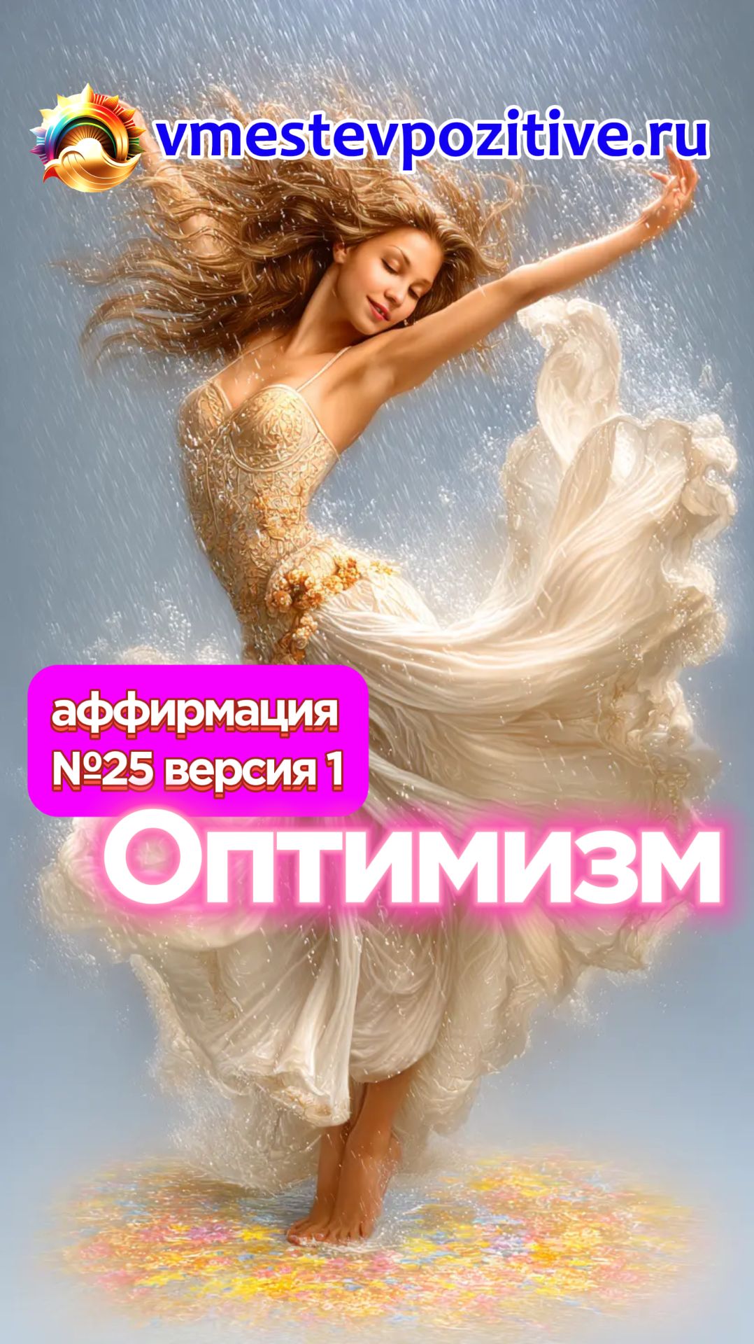 Affirmation. Female. №25. Оптимизм (v1)