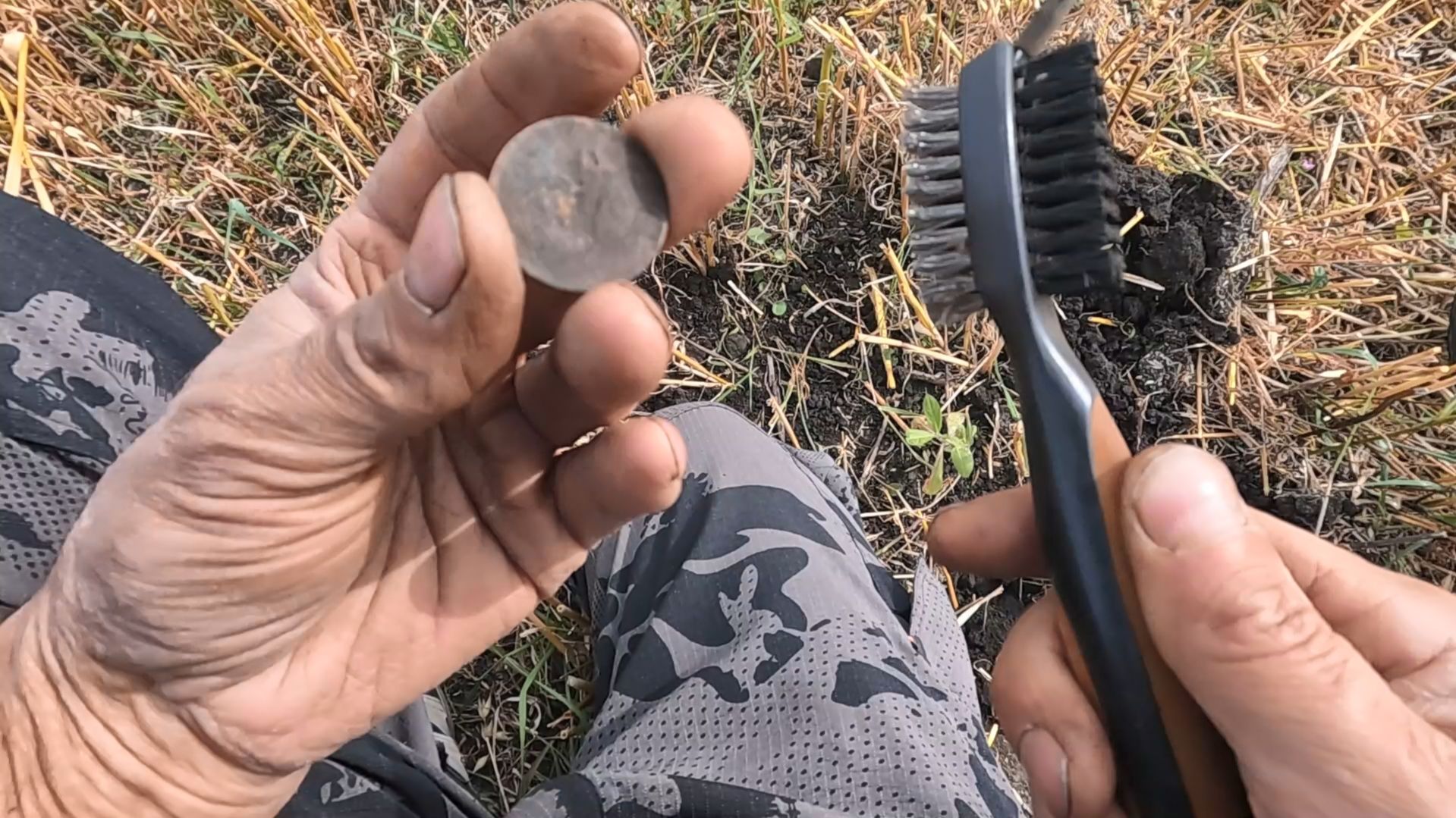 Приборный поиск. Монеты еще остались.