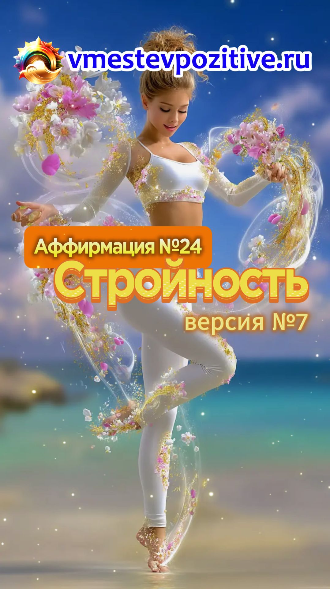 Affirmation. Female. №24. Стройность (v7)