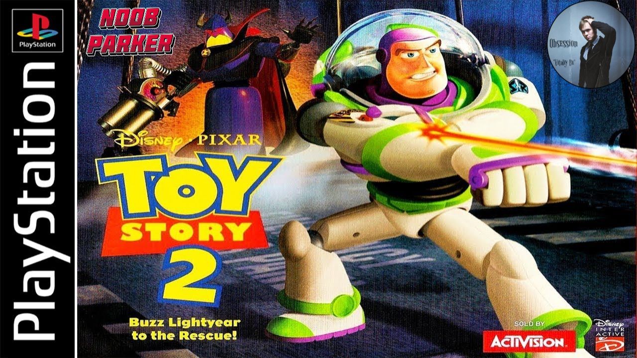 Toy Story 2 Buzzlightyear to the Rescue playstation ps1 Ретро Игра