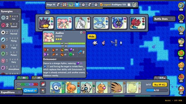 Pokemon Auto Chess. Патч 6.9